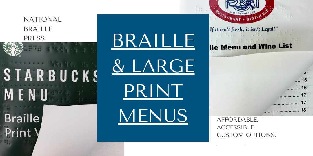 Braille Menus